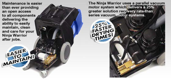 Portable Carpet Cleaning Machine Ninja Warrior Extractor